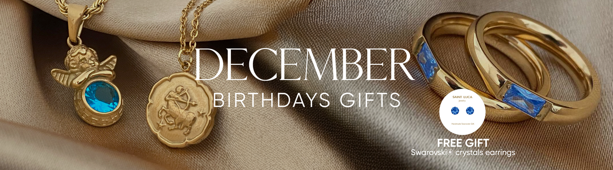 December Birthdays Gifts – Saint Luca Jewelry